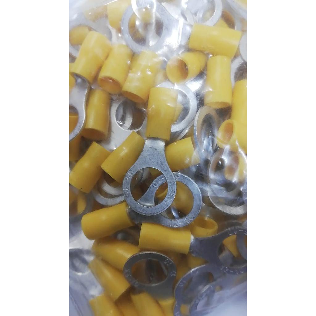 TERMINAL AISLADO"OJO"AMARILLO 10-12AWG VF5.510 | Ingelcom