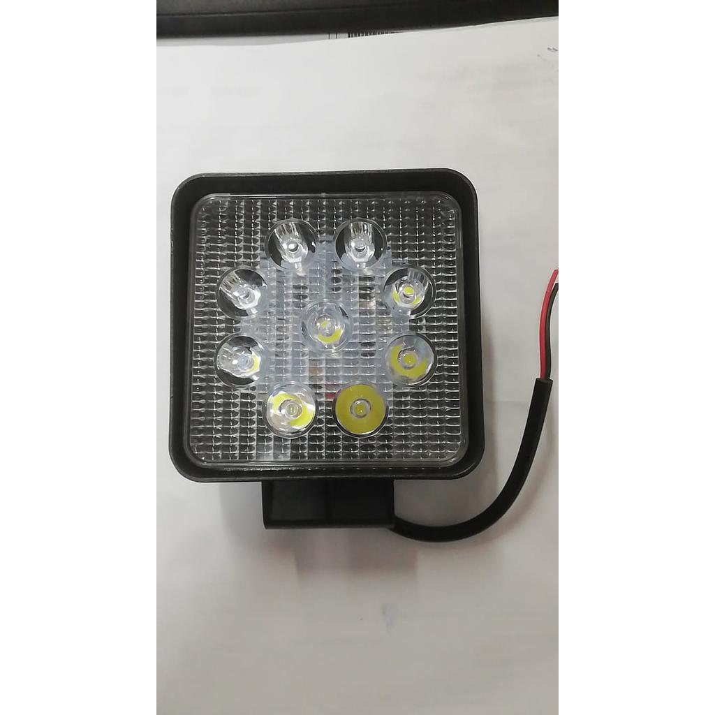 FOCO LED SUPER POWER 27W CUADRADO | Ingelcom